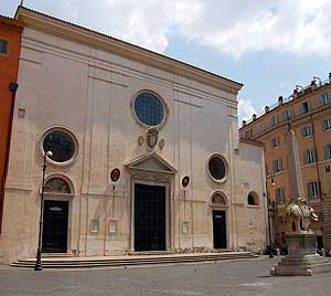 Church of Santa Maria Sopra Minerva in Rome | Travel Guide AMOITALY